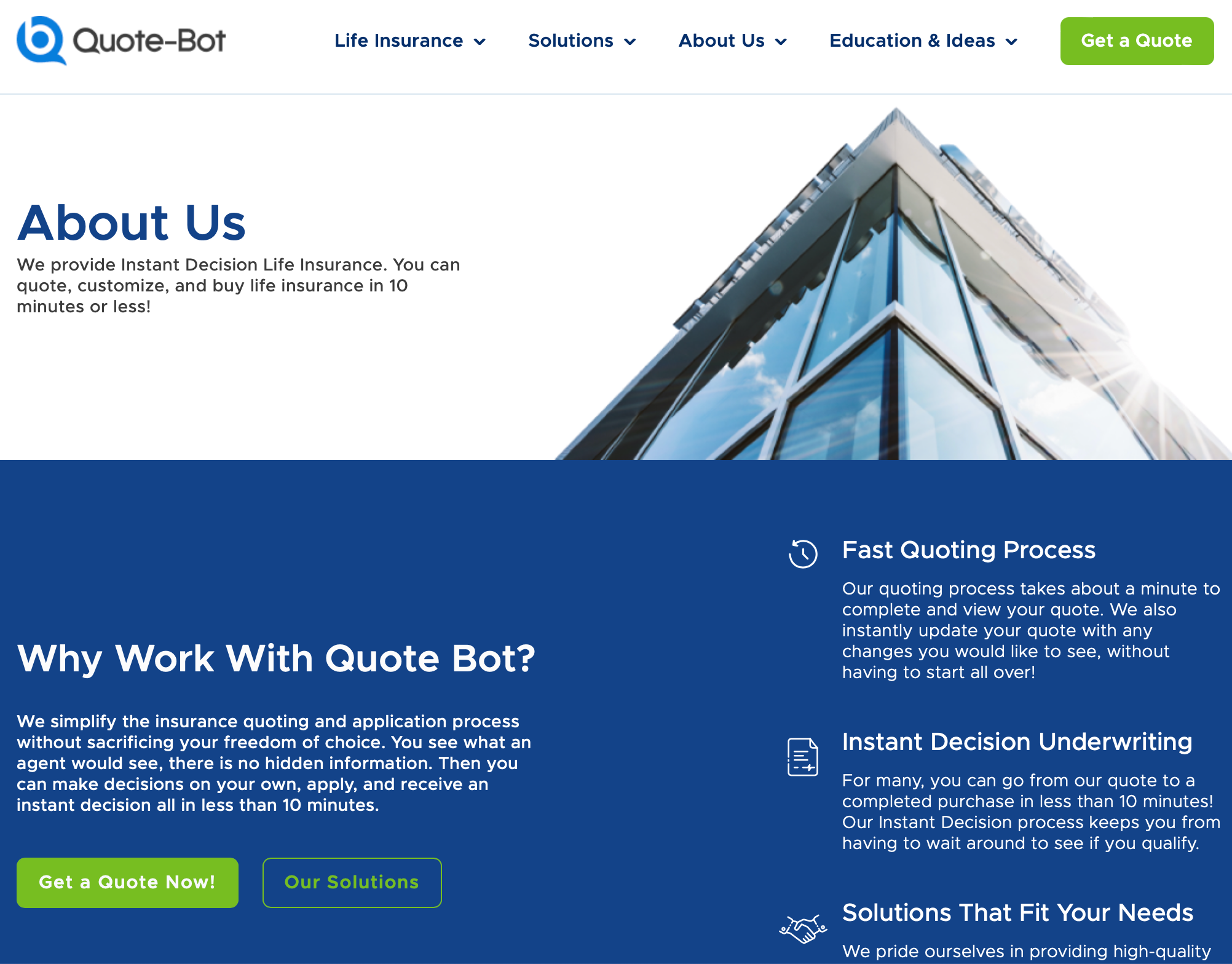 About Us - Quote-Bot